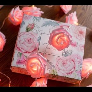 Accents | Pink Aesthetic Rose String Lights | Poshmark